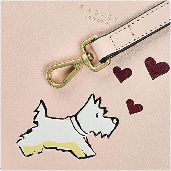 RADLEY LONDON | Bags | Radley London Love Potion Blush Small Zip ...